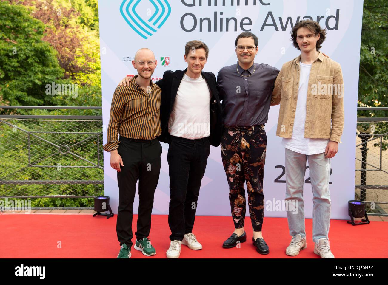 Cologne, Deutschland. 23rd June, 2022. PUDELDAME, band, music group ...