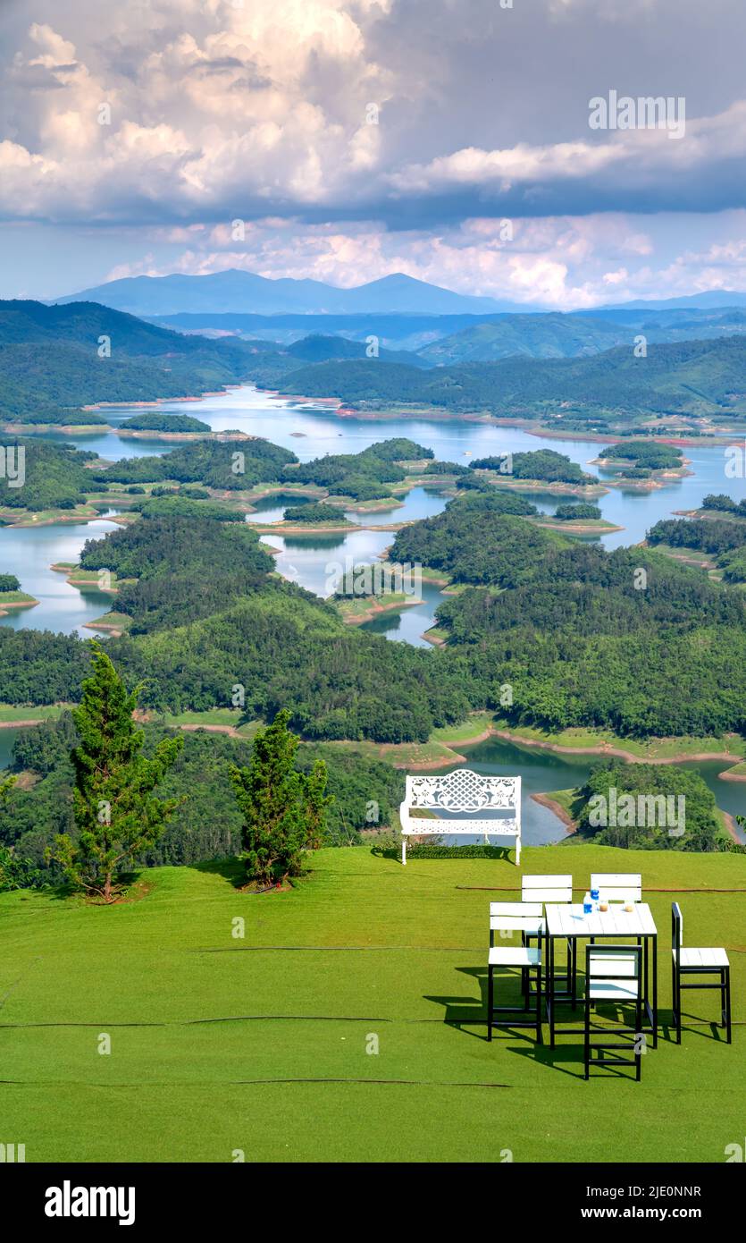 Ta Dung Lake in Dak Nong Province is one of the heritages of UNESCO ...