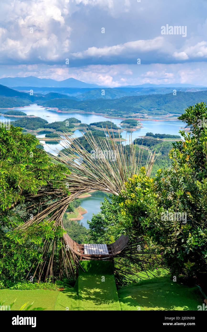 Ta Dung Lake in Dak Nong Province is one of the heritages of UNESCO ...