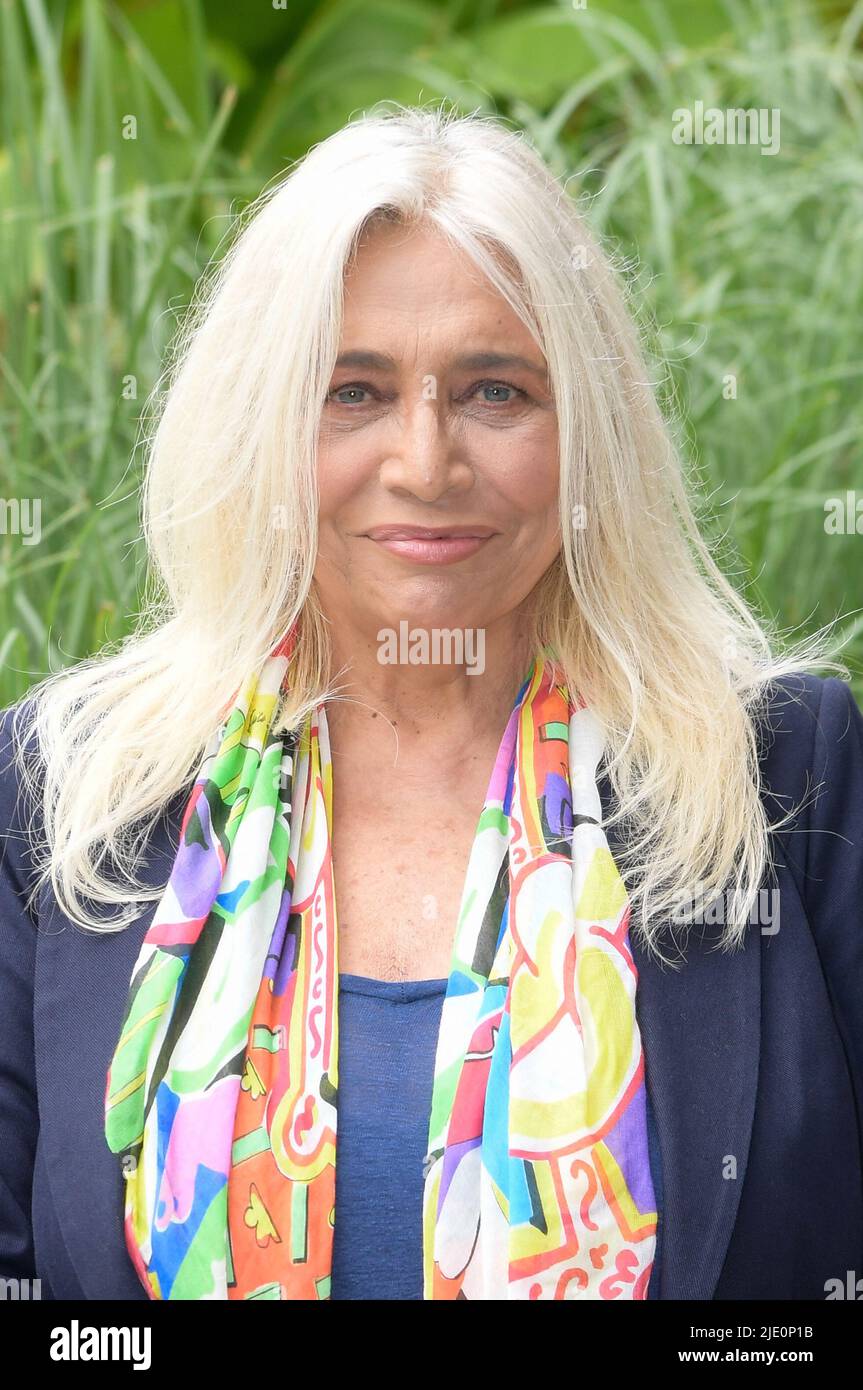 Rome, Italy. 24th June, 2022. Mara Venier attends the photocall of the ...