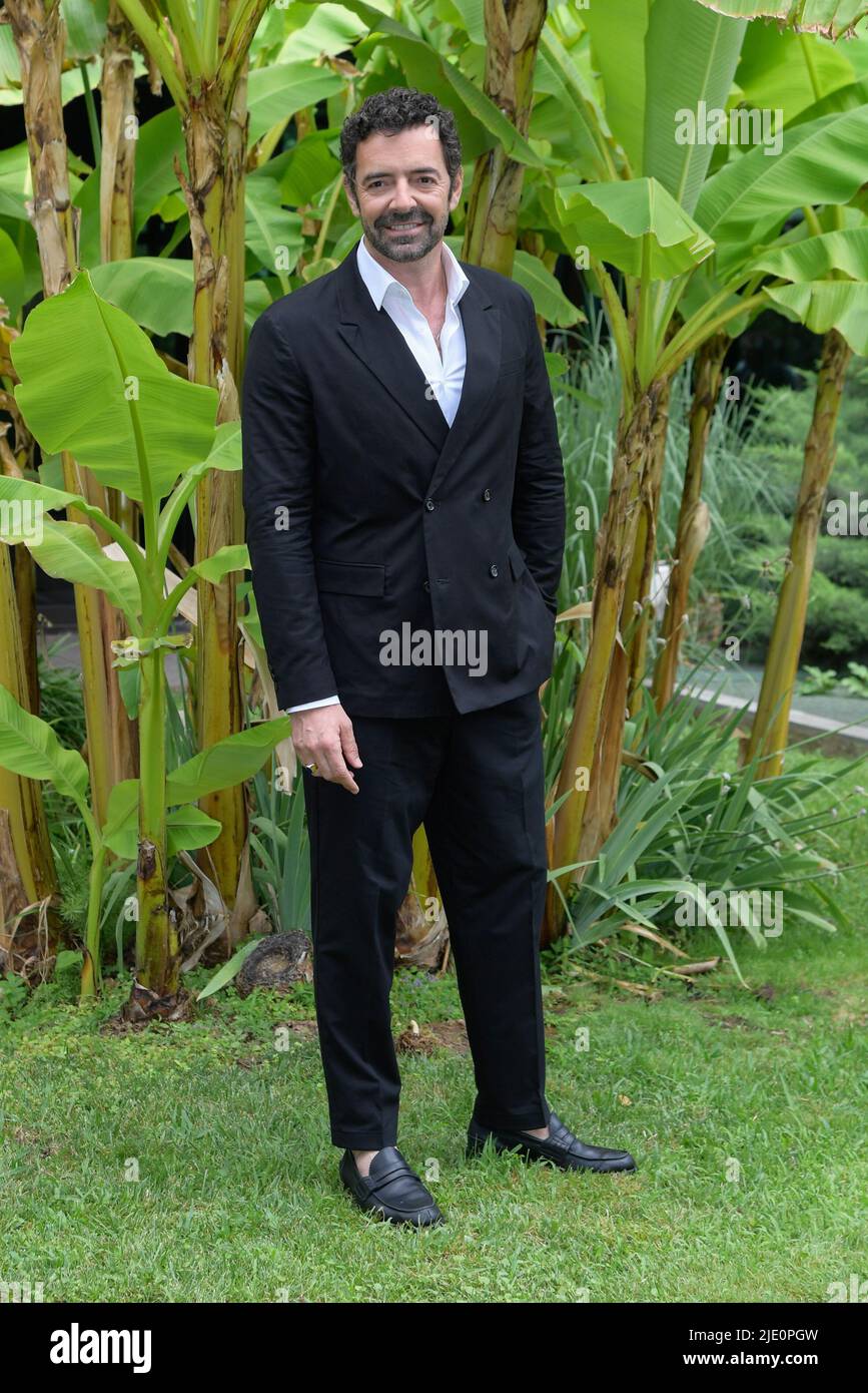 Alberto Matano attends the photocall of the event Premio Biagio Agnes ...