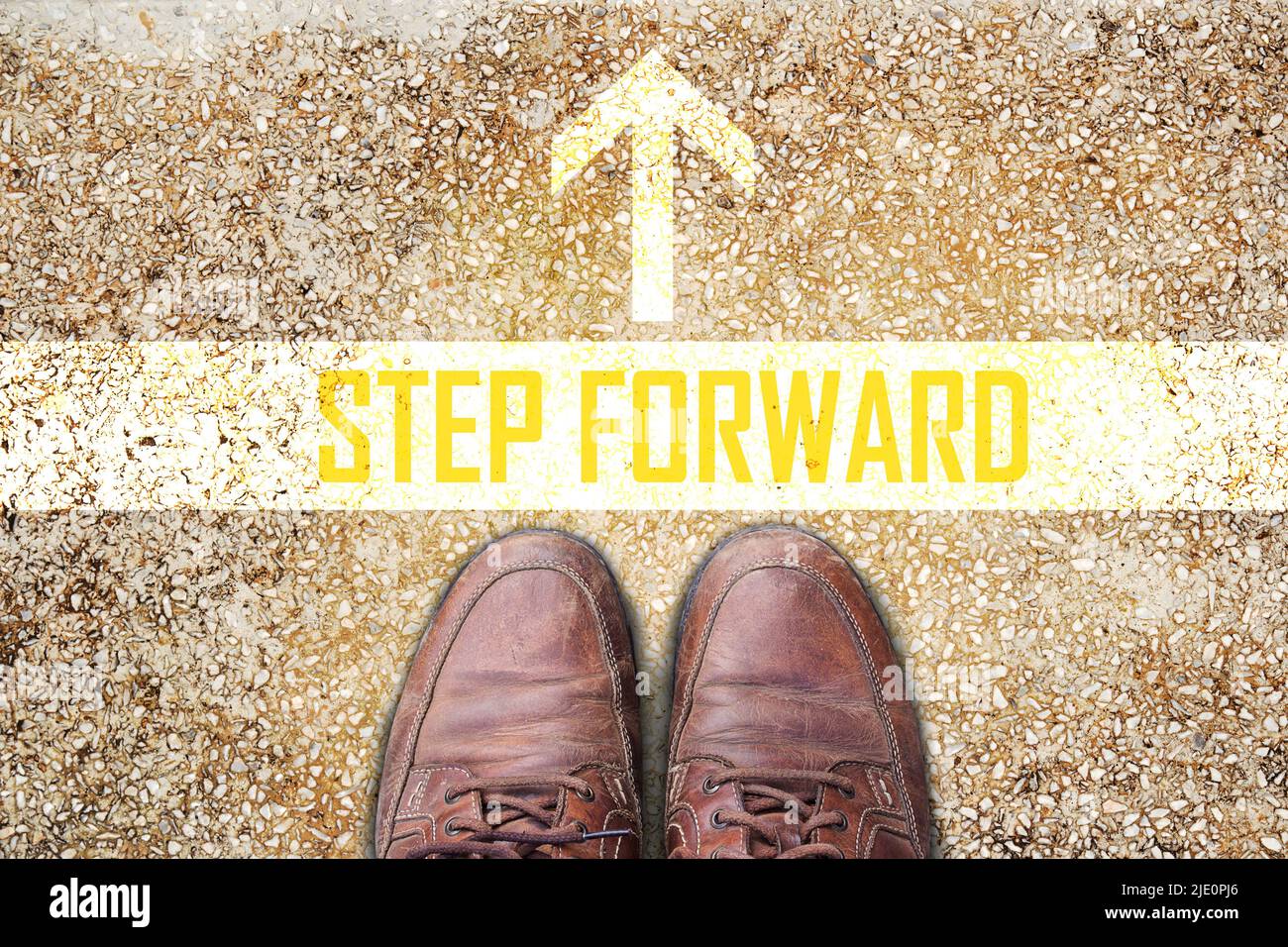 Standing forward and foot hi-res stock photography and images - Alamy