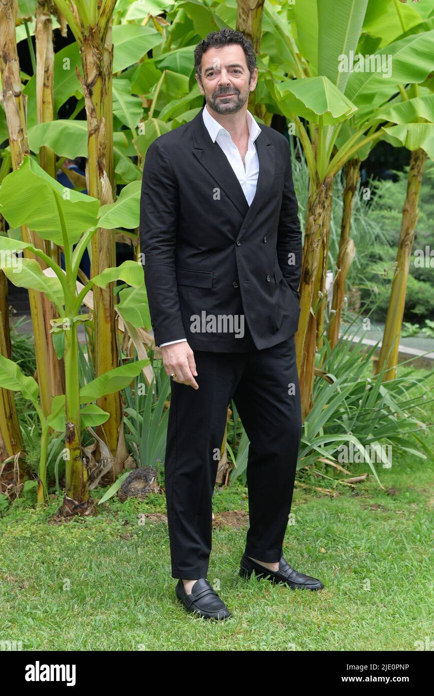 Alberto Matano attends the photocall of the event Premio Biagio Agnes ...