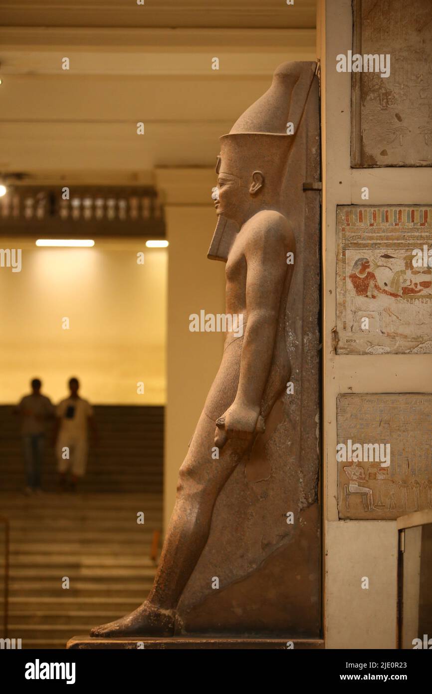 Pieces of the Egyptian Museum Stock Photo - Alamy