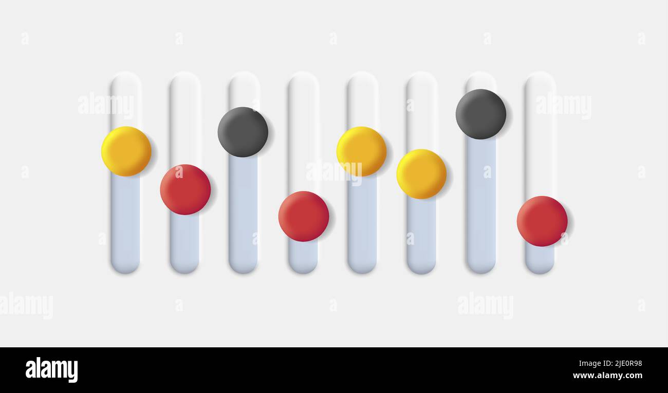 Sound wave bars audio Stock Vector Images - Alamy