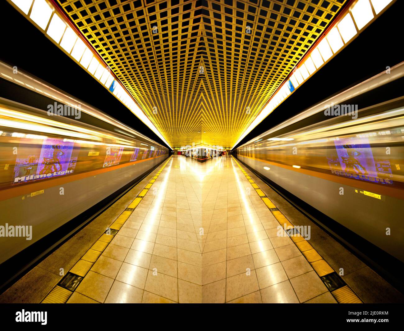 Underground milan hi-res stock photography and images - Alamy