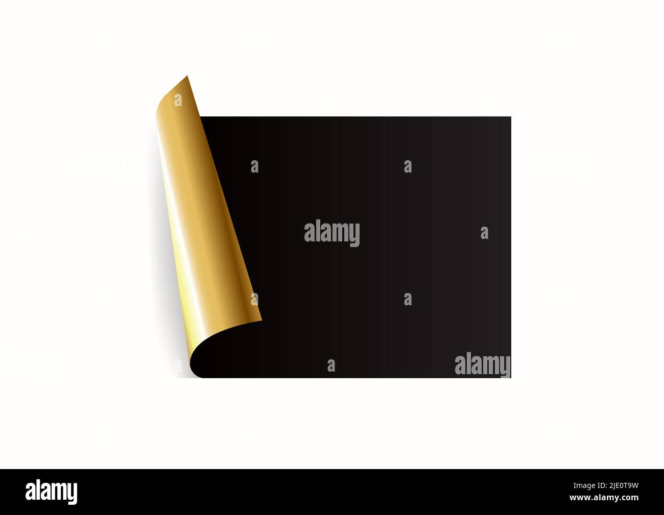 Curled page corner vector note and turn page Cut Out Stock Images ...