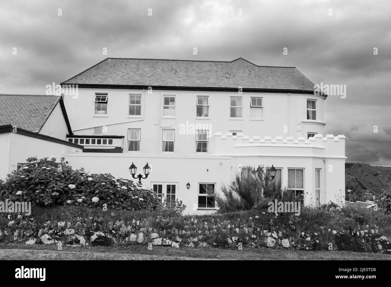 Mullion Cove Hotel, Mullion, Cornwall Stock Photo - Alamy