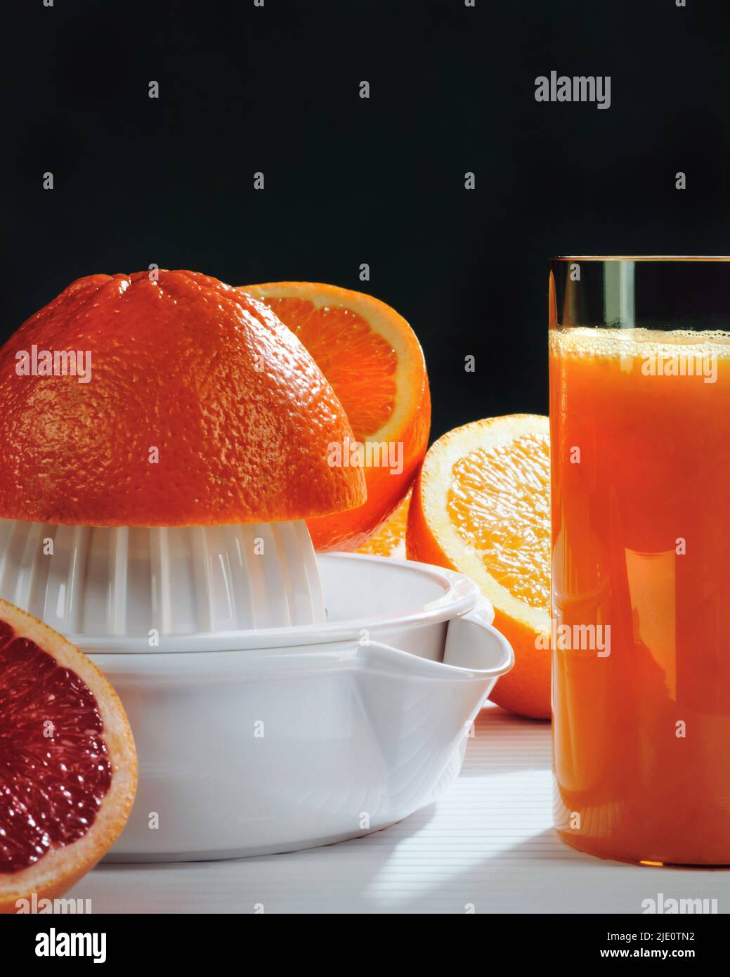Still life, Food, citrus juice Stock Photo - Alamy