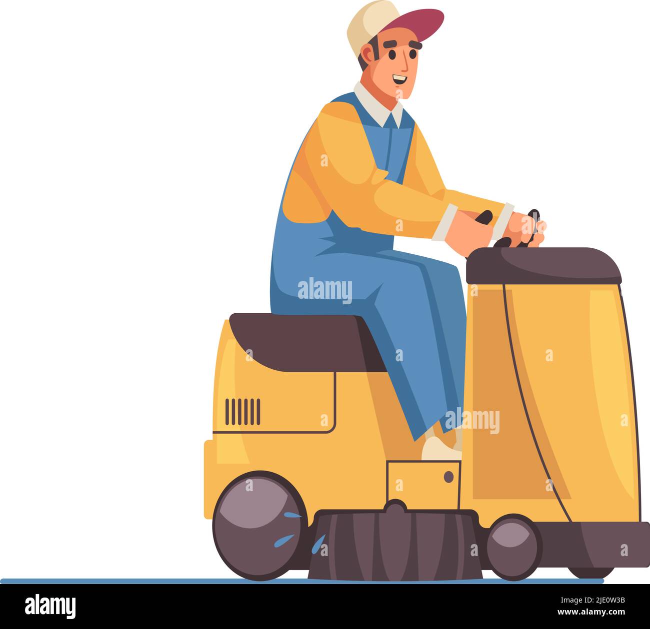 Cleaner character hi-res stock photography and images - Alamy