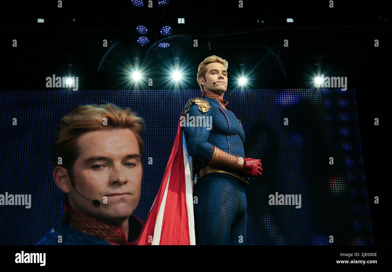ANTONY STARR in THE BOYS (2019), directed by STEFAN SCHWARTZ. Credit ...