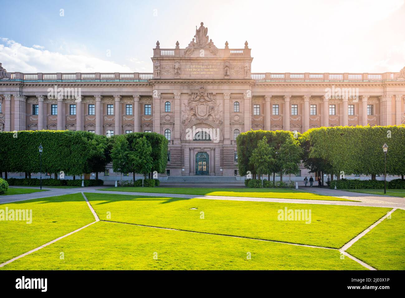 Swedish Parliament House in Stockholm Stock Photo - Alamy