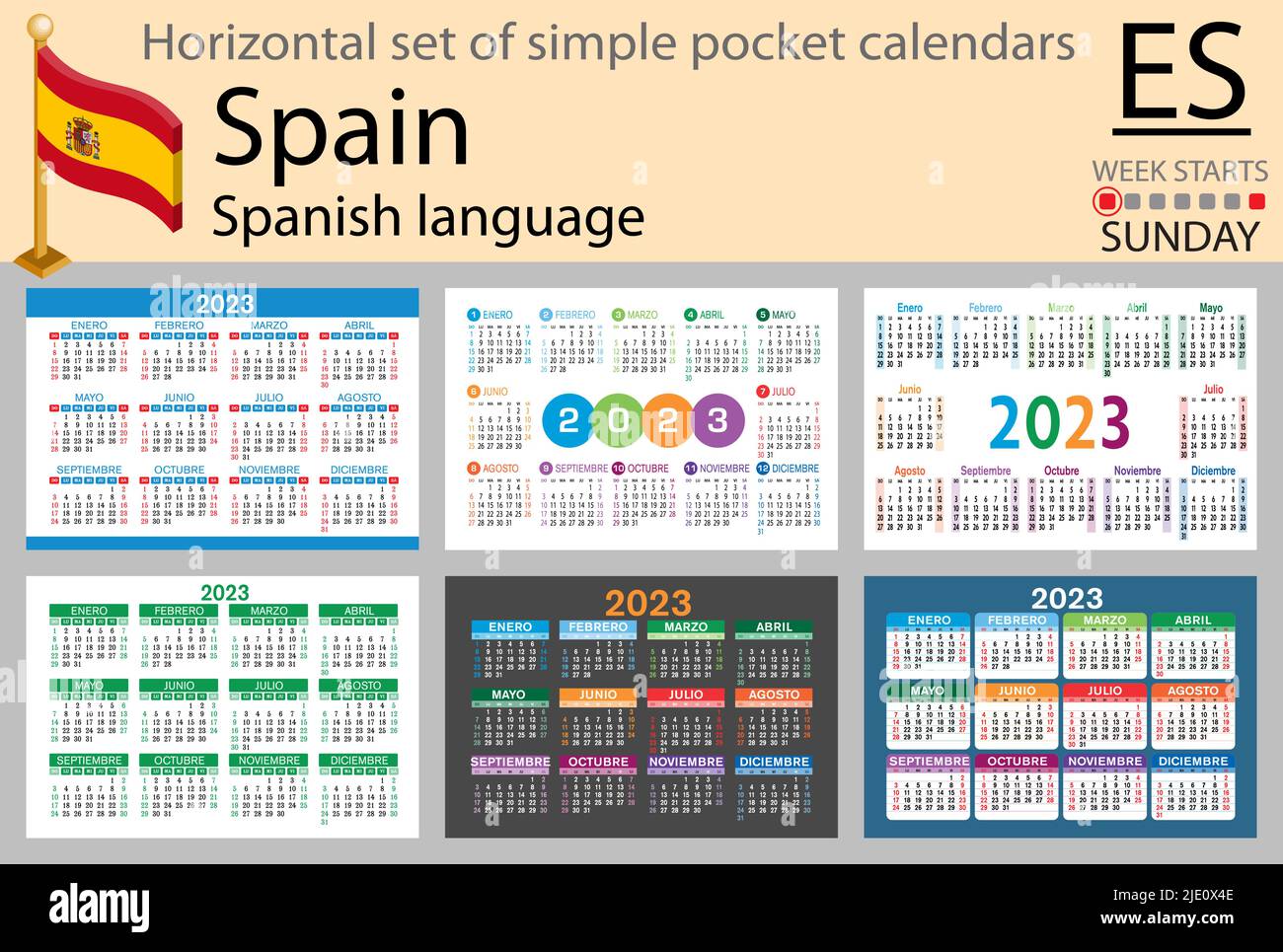Spanish Calendar