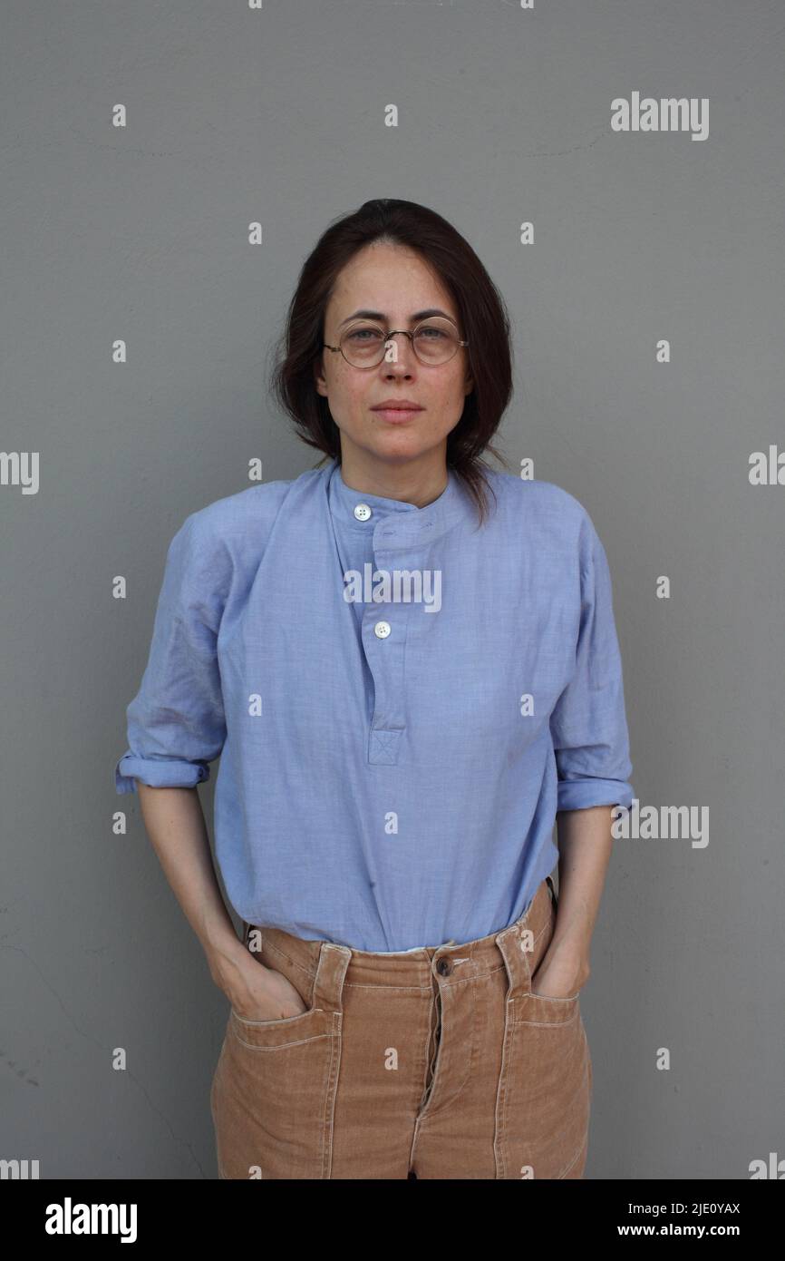 Portrait de Anne Berest 21/05/2022 ©Basso Cannarsa/opale.photo Stock ...
