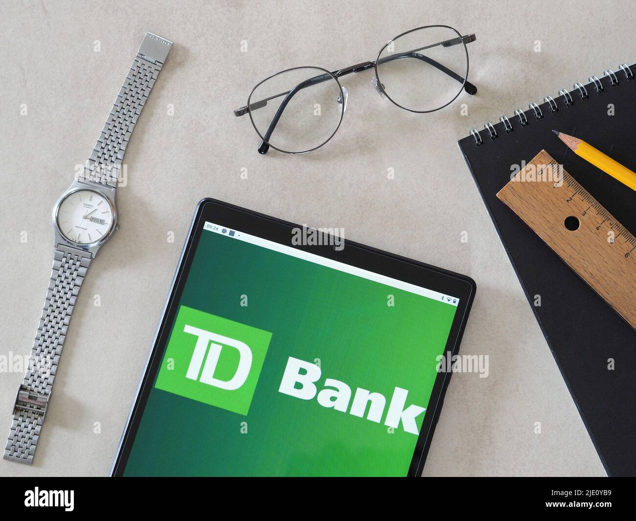 Td bank logo hi-res stock photography and images - Alamy