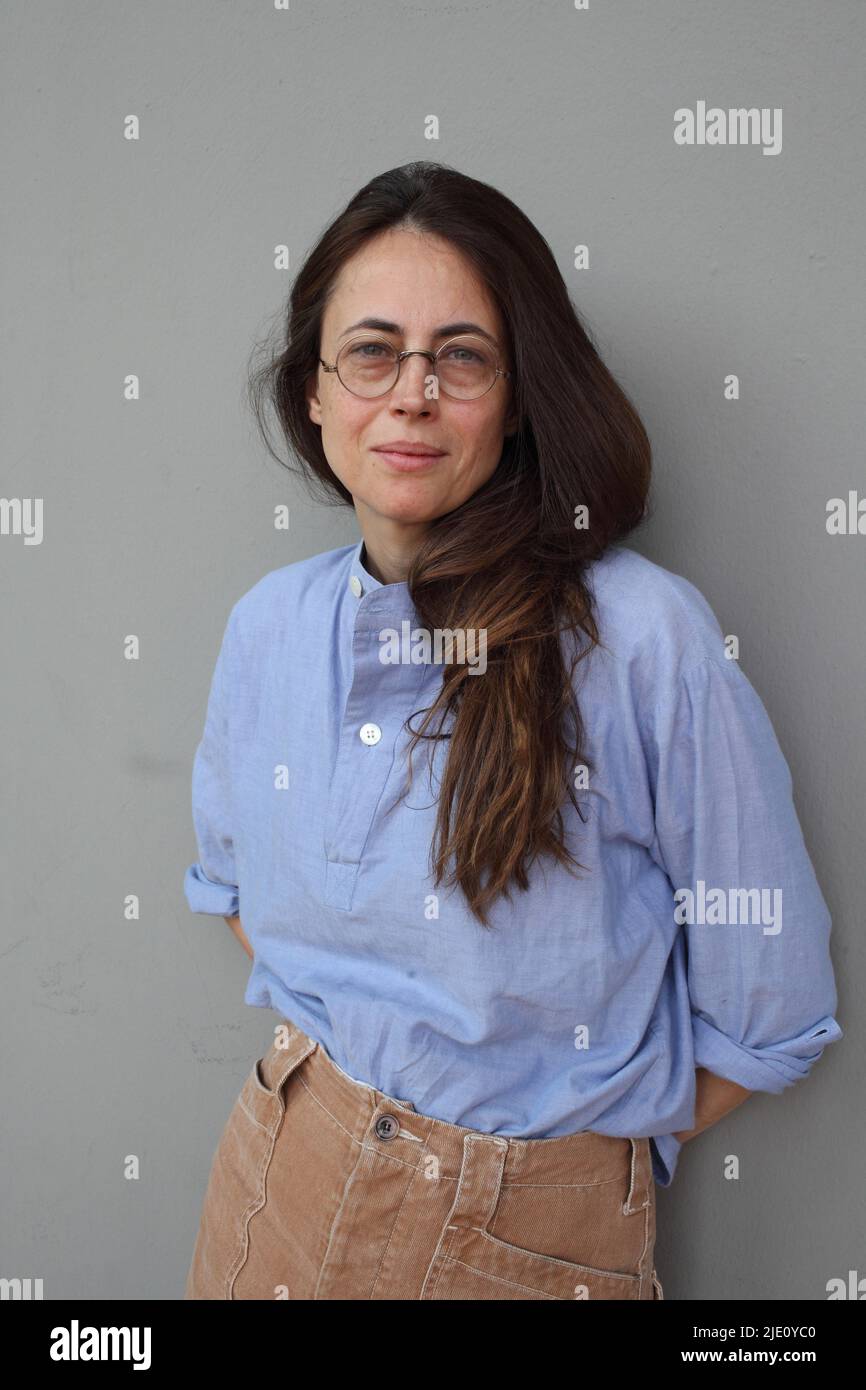 Portrait de Anne Berest 21/05/2022 ©Basso Cannarsa/opale.photo Stock ...