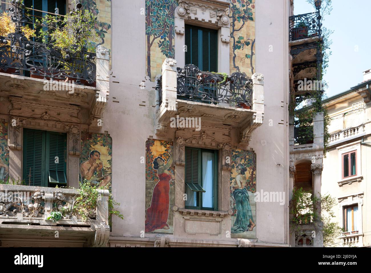 Liberty style milan hi-res stock photography and images - Alamy