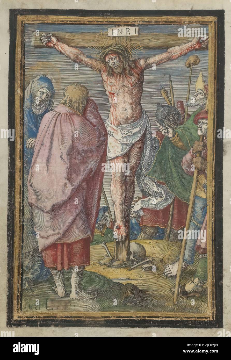 Crucifixion of Christ, Passion of Christ (series title), Christ hangs ...