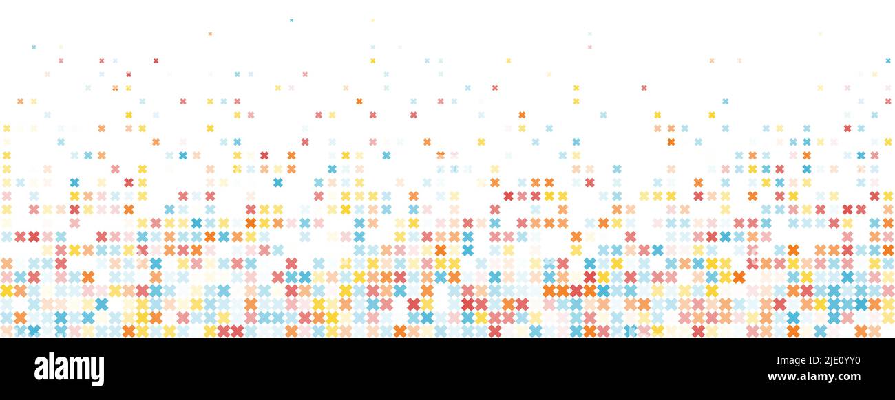 Light multicolor abstract background in crosses, colorful texture ...