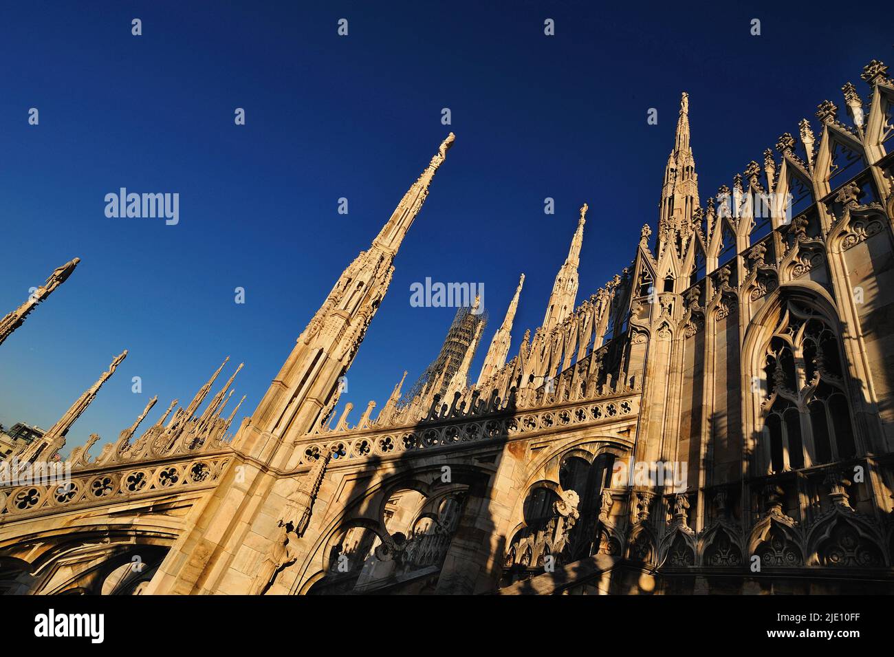 Milan cathedral columns hi-res stock photography and images - Alamy