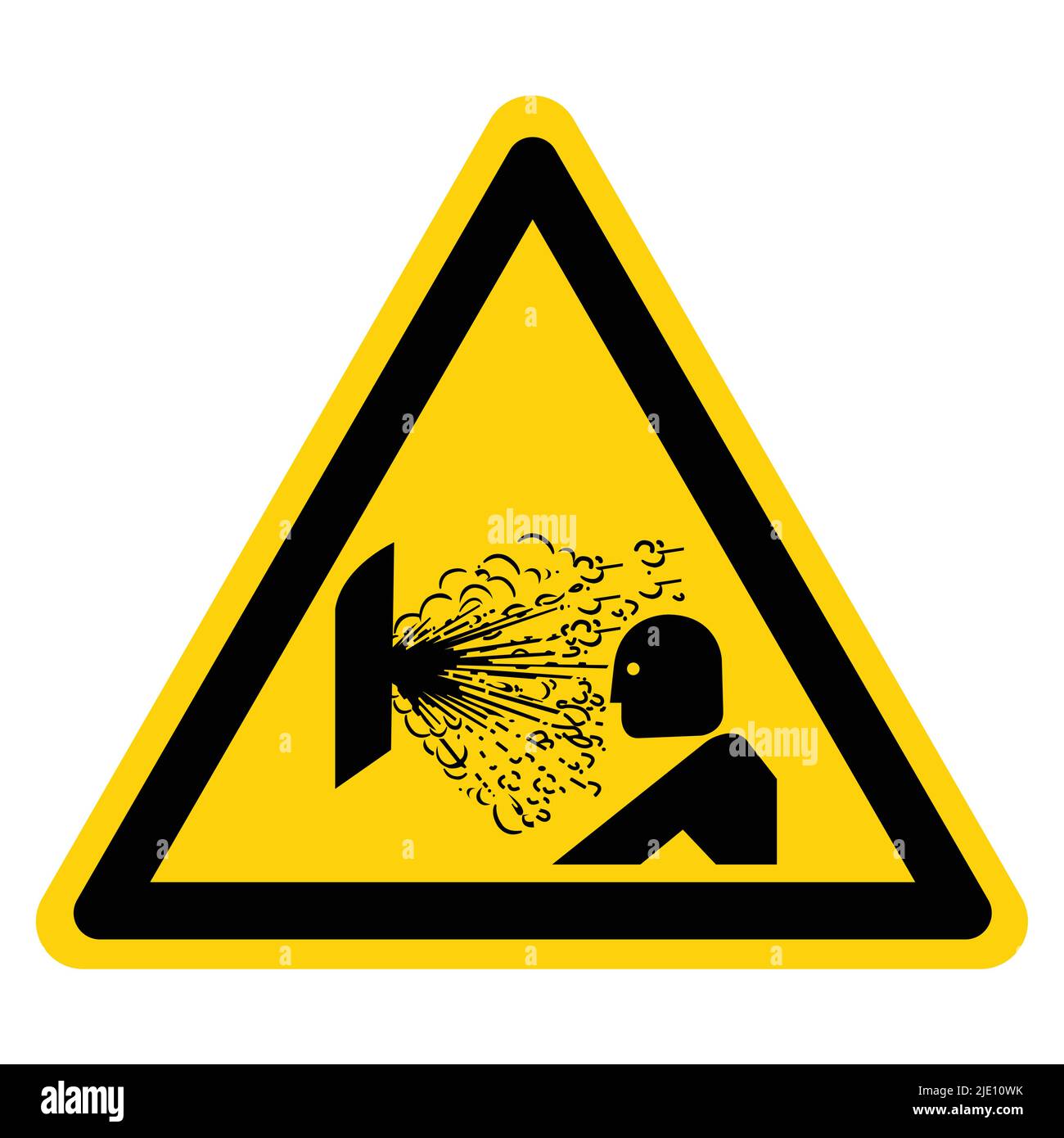 Explosion Release of Pressure Symbol Sign Isolate On White Background ...