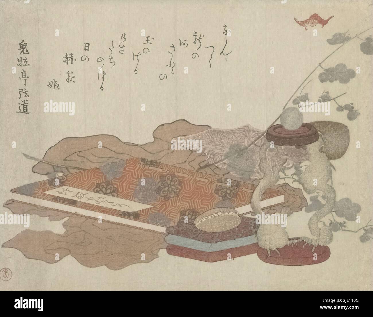 The story of the bamboo cutter, Taketori monogatari, Still life with a ...