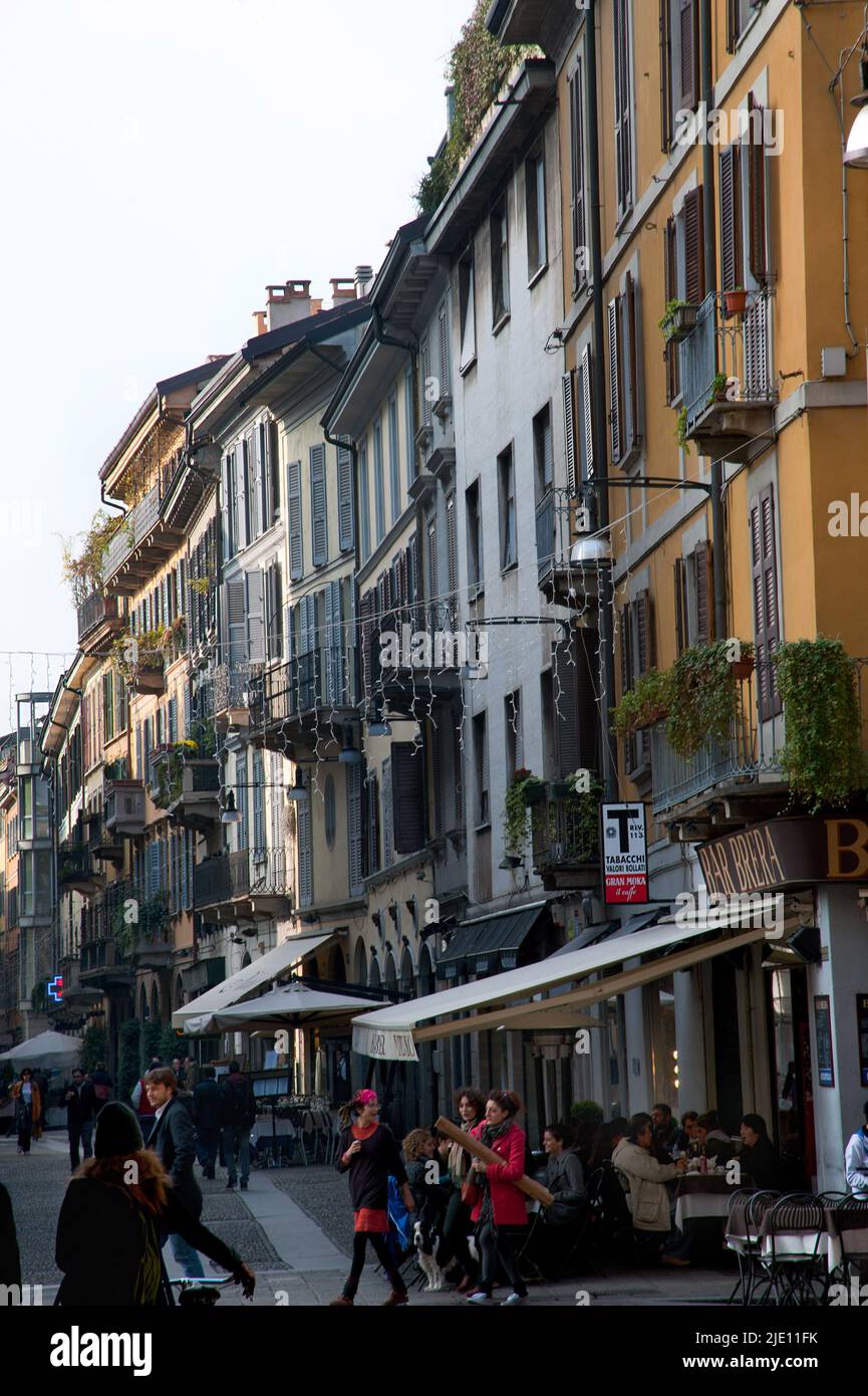 Brera quarter milan hi-res stock photography and images - Alamy