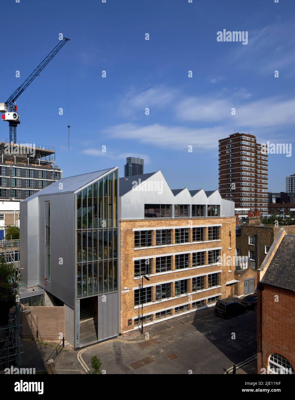 Exterior view. 16 Chart Street Engineers Office, London, United Kingdom ...