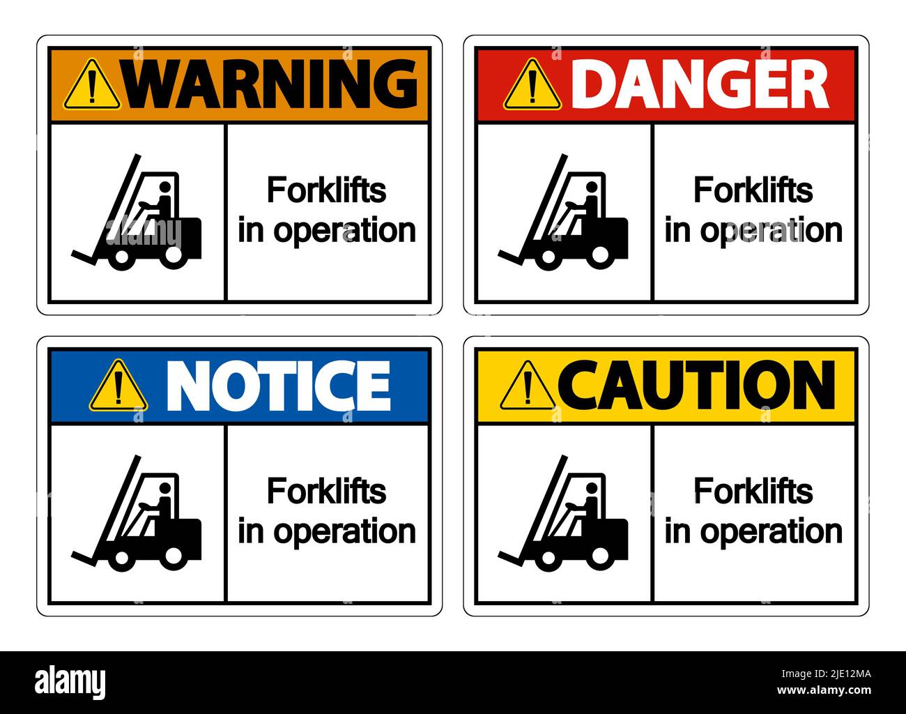 forklifts in operation Symbol Sign Isolate on transparent Background ...