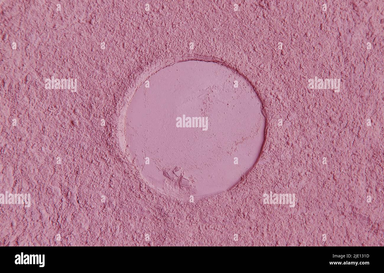 Mask clay powder spa texture for face and body. Selective focus Stock ...