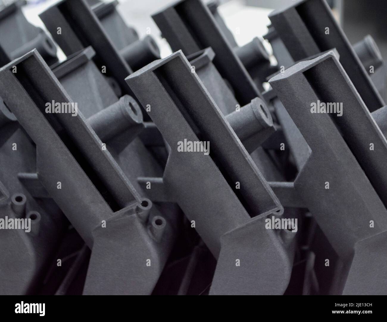 Models printed on 3D printer. Objects details printed on 3D printer ...