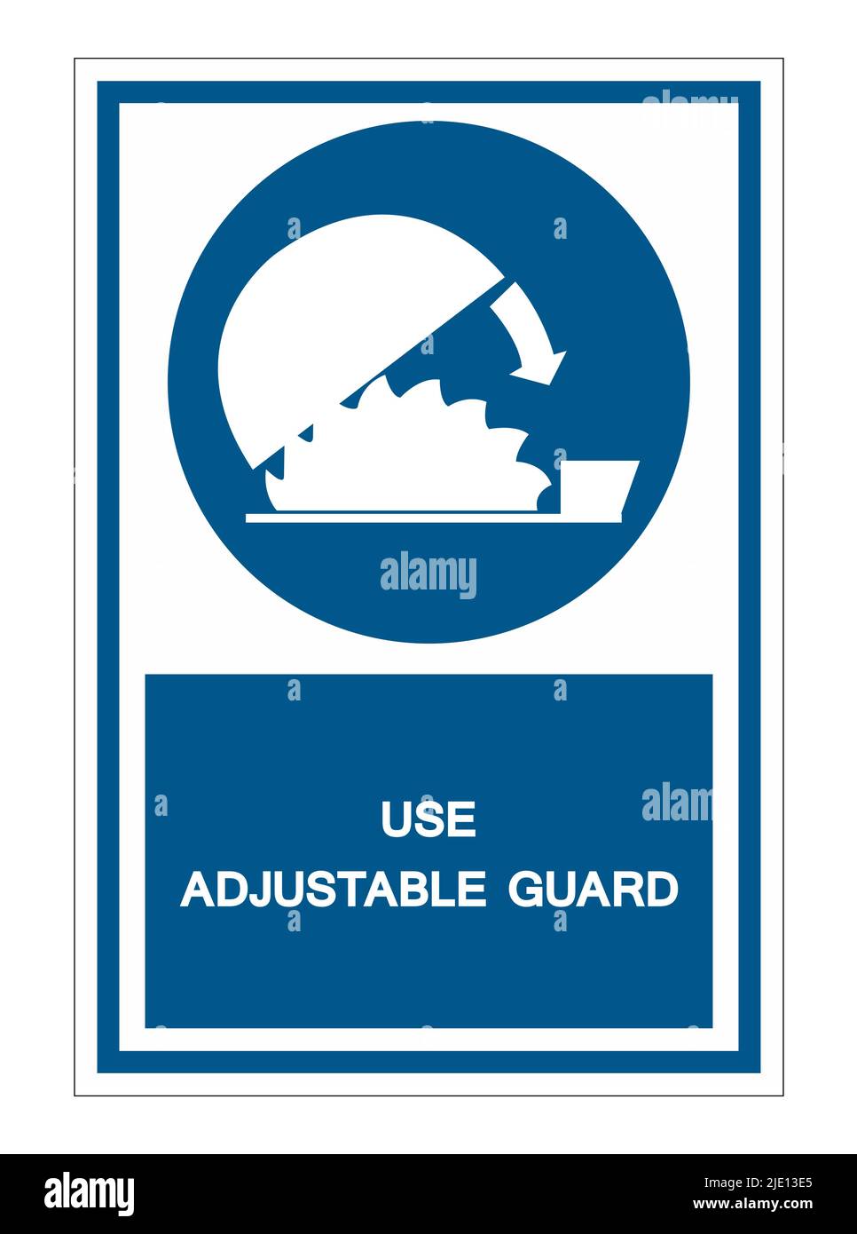 Symbol Use Adjustable Guard Isolate On White Background,Vector ...