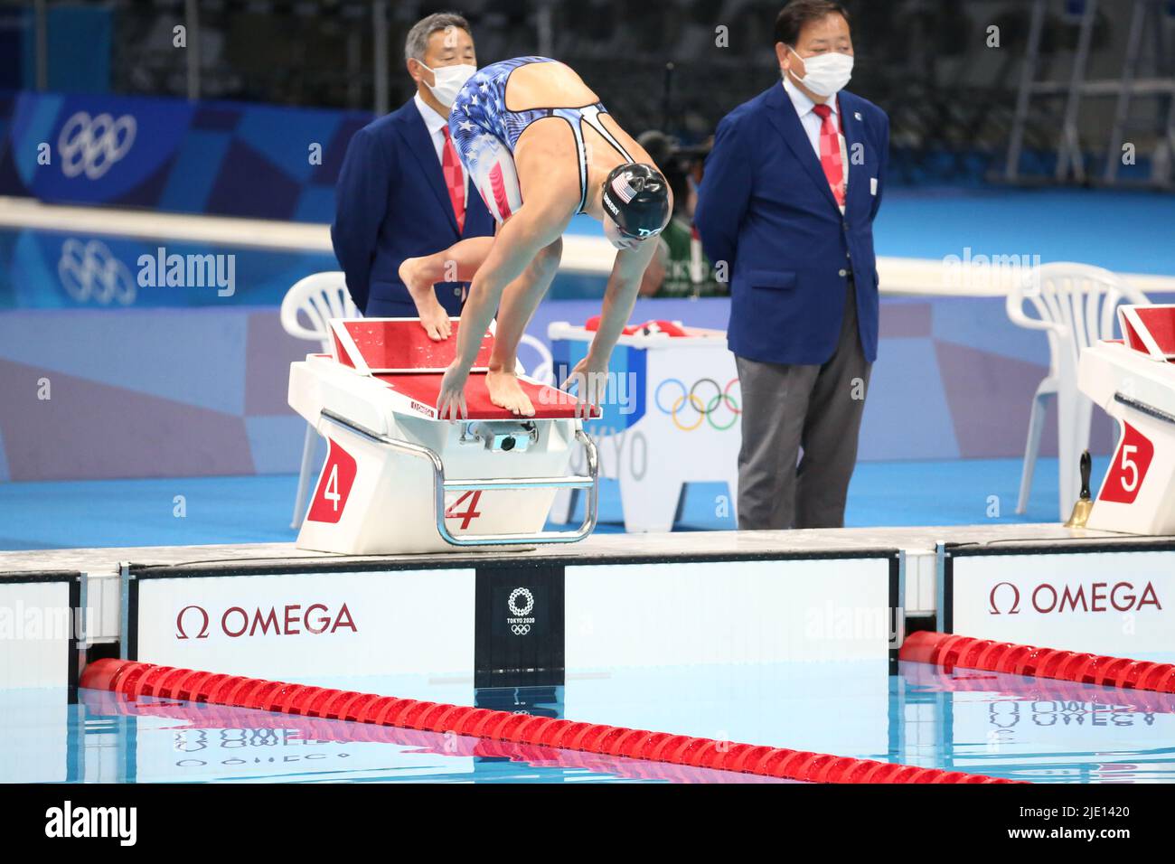 JULY 31st, 2021 - TOKYO, JAPAN: Kathleen Ledecky of United States wins ...