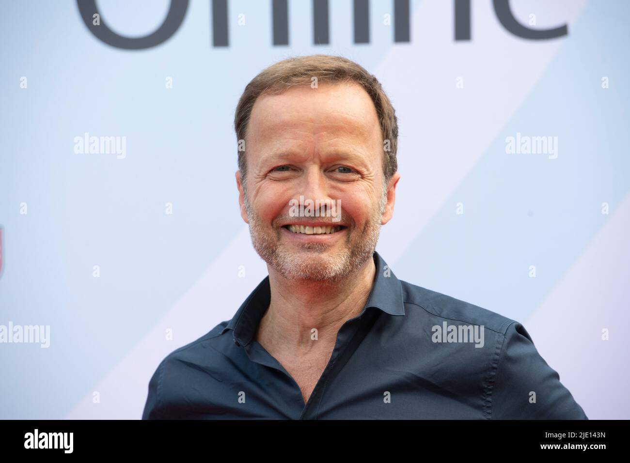 Cologne, Deutschland. 23rd June, 2022. Georg RESTLE, presenter, Monitor ...