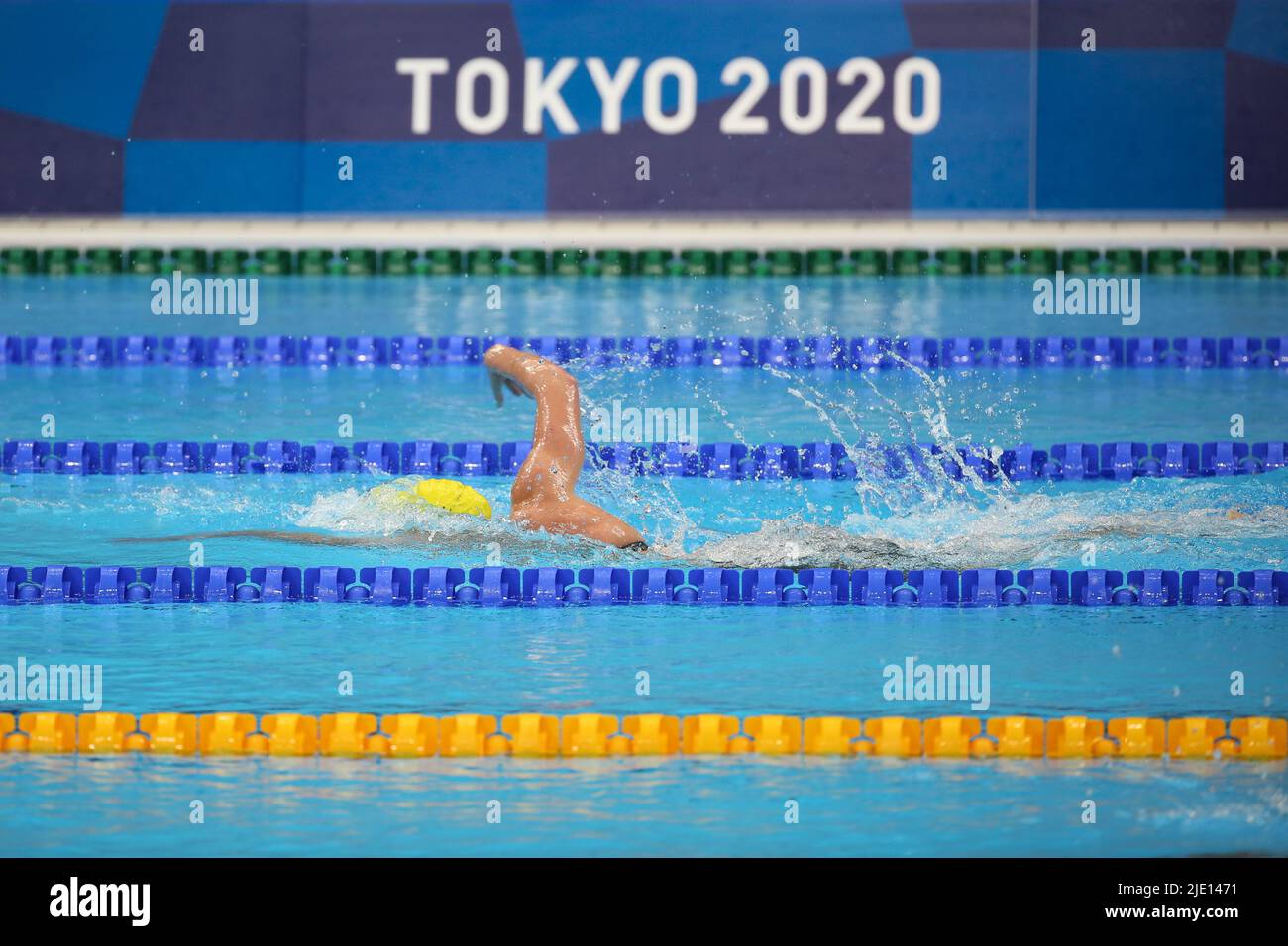 JULY 31st, 2021 - TOKYO, JAPAN: Ariarne Titmus of Australia wins the ...