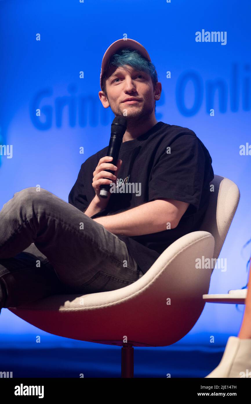 Cologne, Deutschland. 23rd June, 2022. REZO, Youtuber, Musician, Red ...