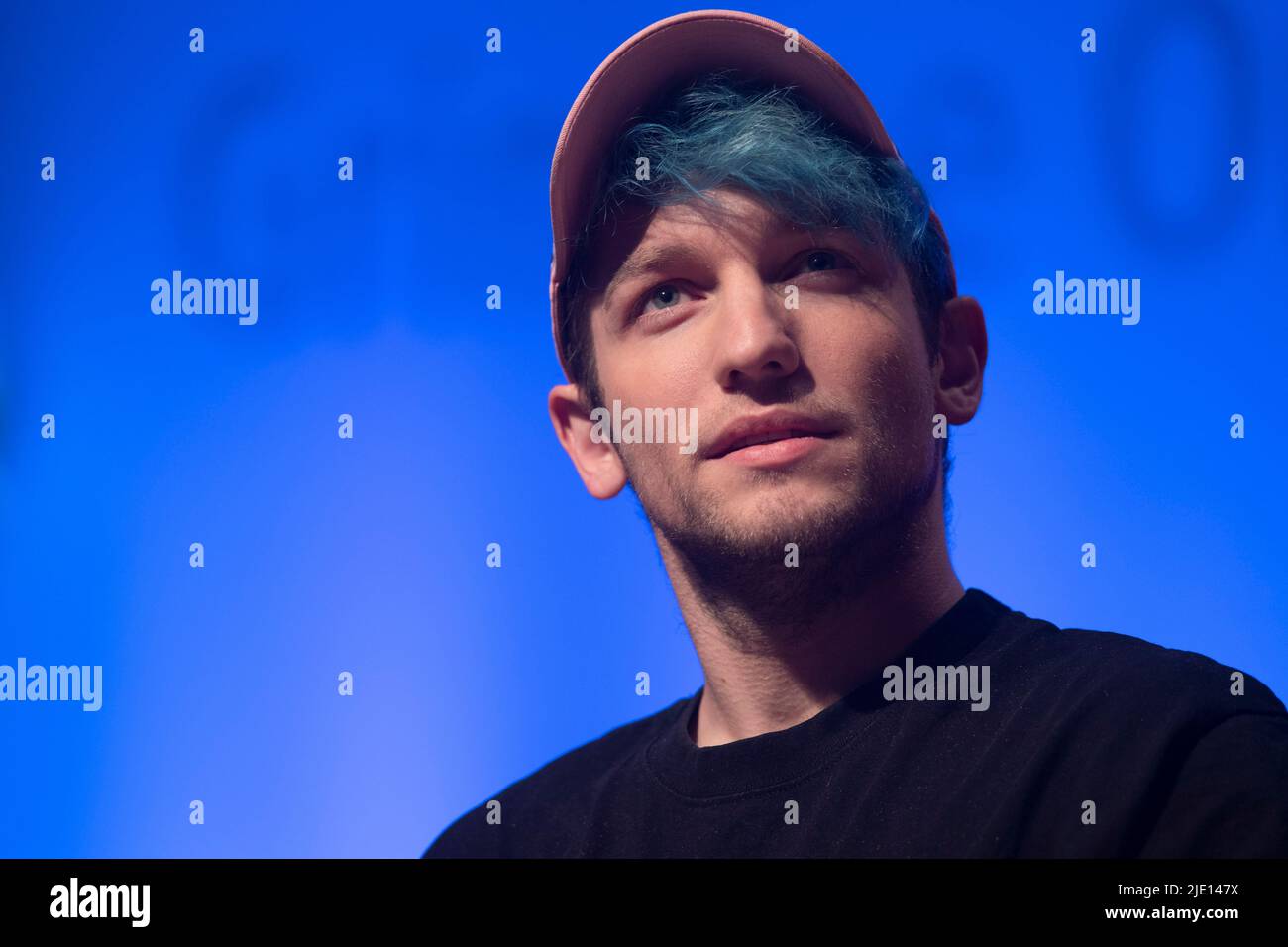 Cologne, Deutschland. 23rd June, 2022. REZO, Youtuber, Musician, Red ...