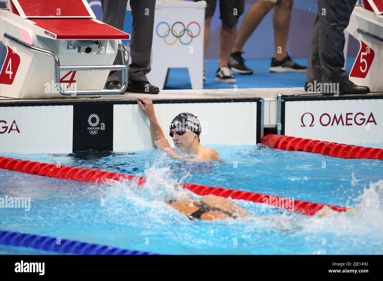 JULY 31st, 2021 - TOKYO, JAPAN: Kathleen Ledecky of United States wins ...
