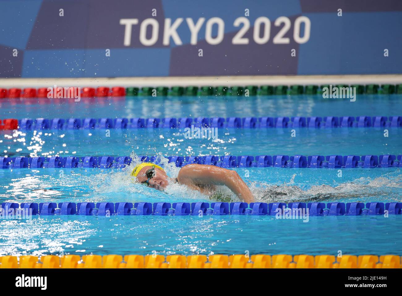 JULY 31st, 2021 - TOKYO, JAPAN: Ariarne Titmus of Australia wins the ...