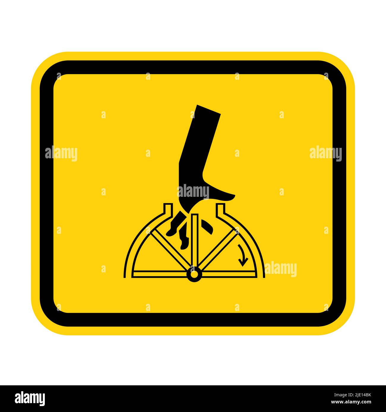 Hand Entanglement Rotating Symbol Sign Isolate On White Background ...