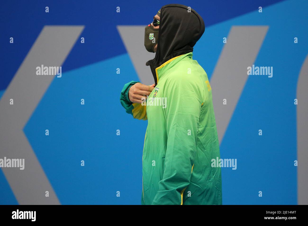 JULY 31st, 2021 - TOKYO, JAPAN: Bruno Fratus of Brazil in action during ...