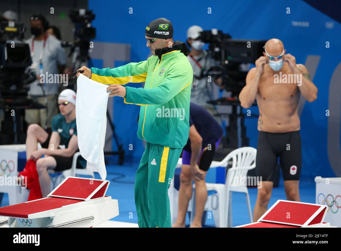 JULY 31st, 2021 - TOKYO, JAPAN: Bruno Fratus of Brazil in action during ...
