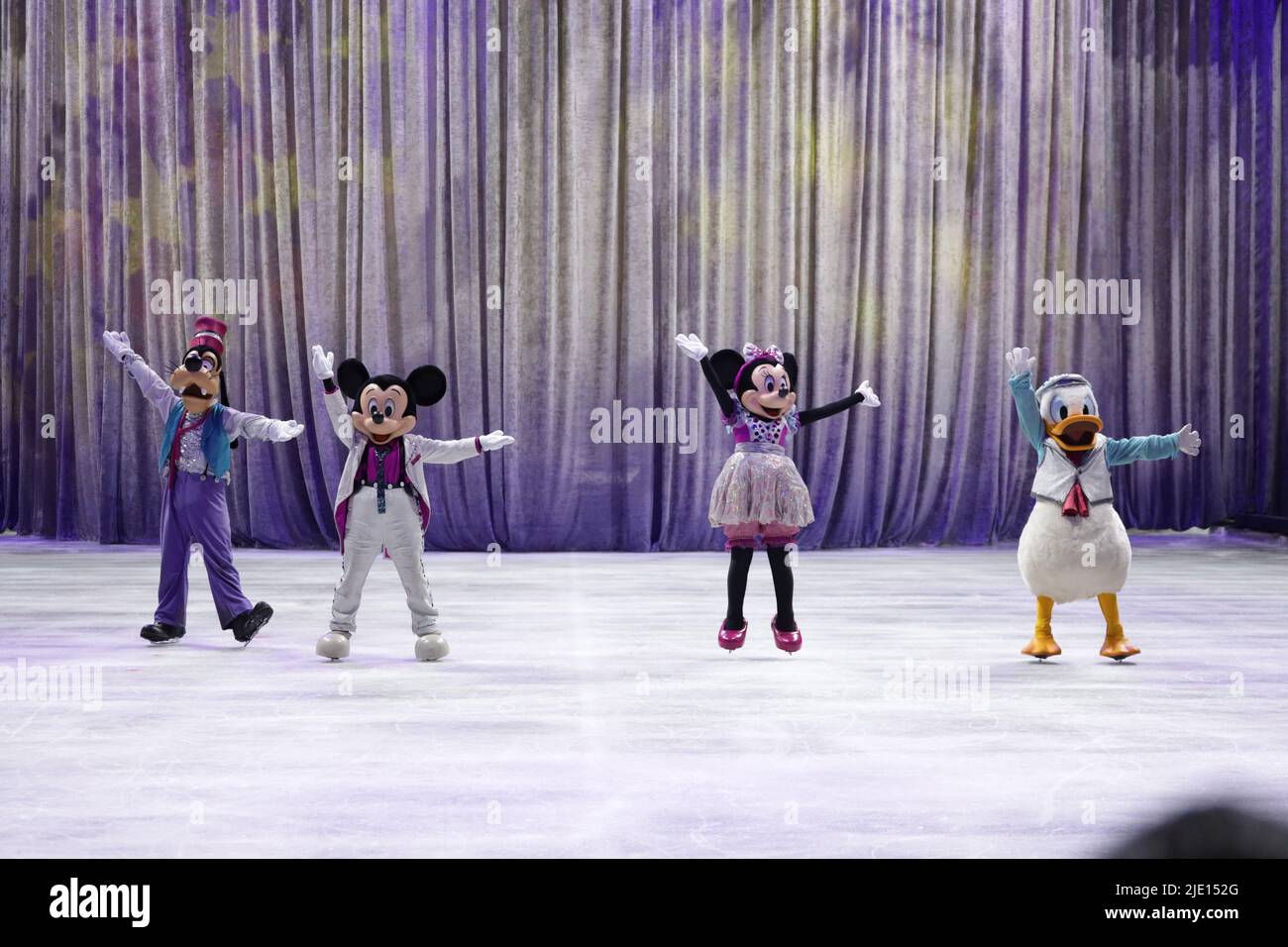 Rio de Janeiro, Brazil, June 22, 2022. Disney On Ice is back with the ...