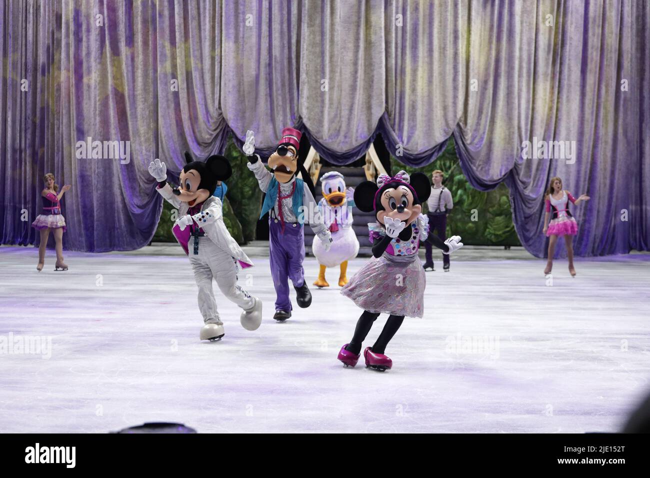Rio de Janeiro, Brazil, June 22, 2022. Disney On Ice is back with the ...