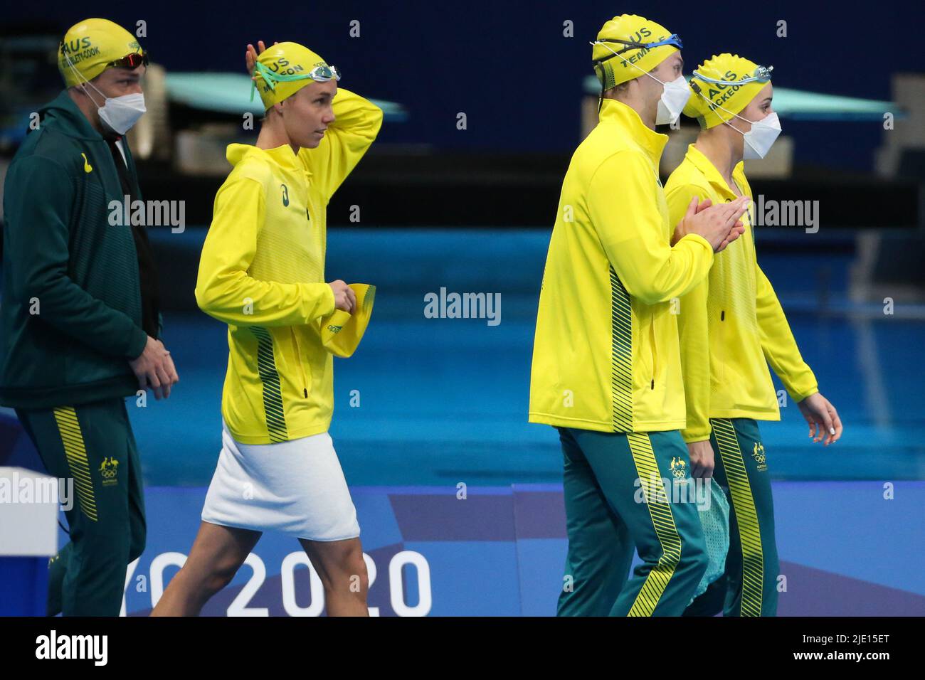 JULY 31st, 2021 - TOKYO, JAPAN: Kaylee McKeown, Izaac Stubblety-Cook ...