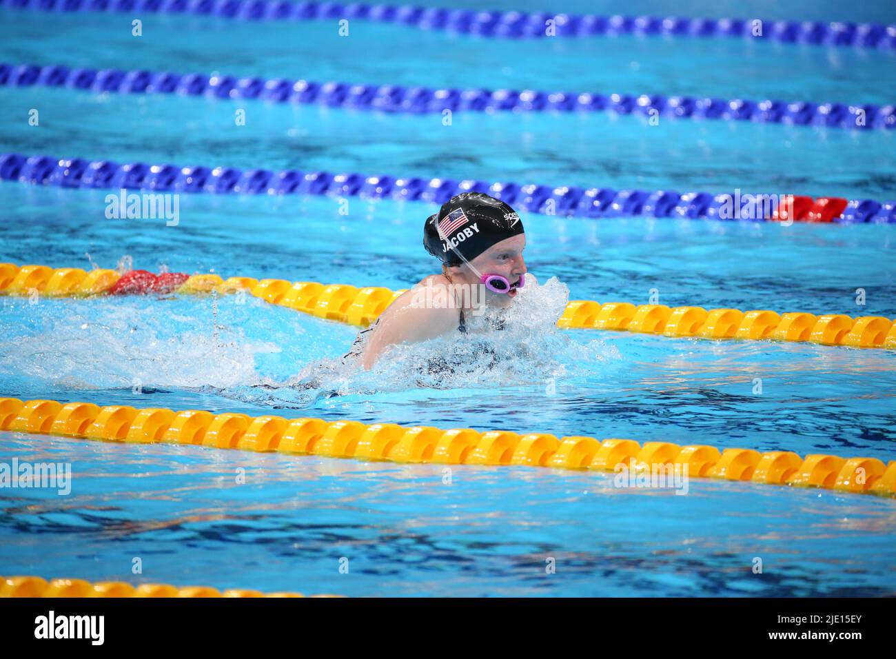 JULY 31st, 2021 - TOKYO, JAPAN: Lydia Jacoby of United States ...