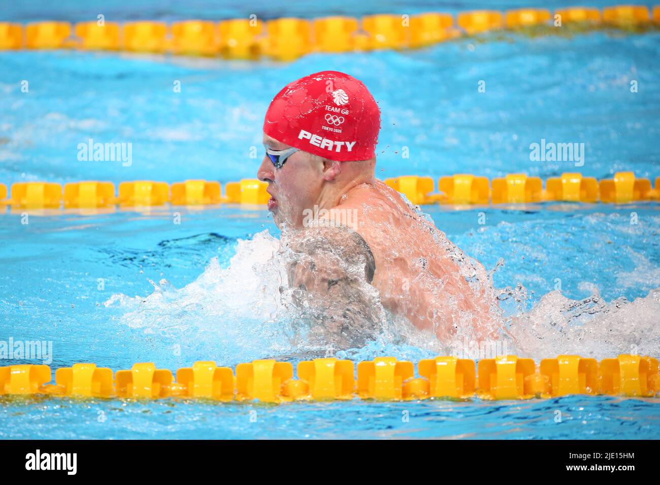 JULY 31st, 2021 - TOKYO, JAPAN: Adam Peaty of Great Britain in action ...