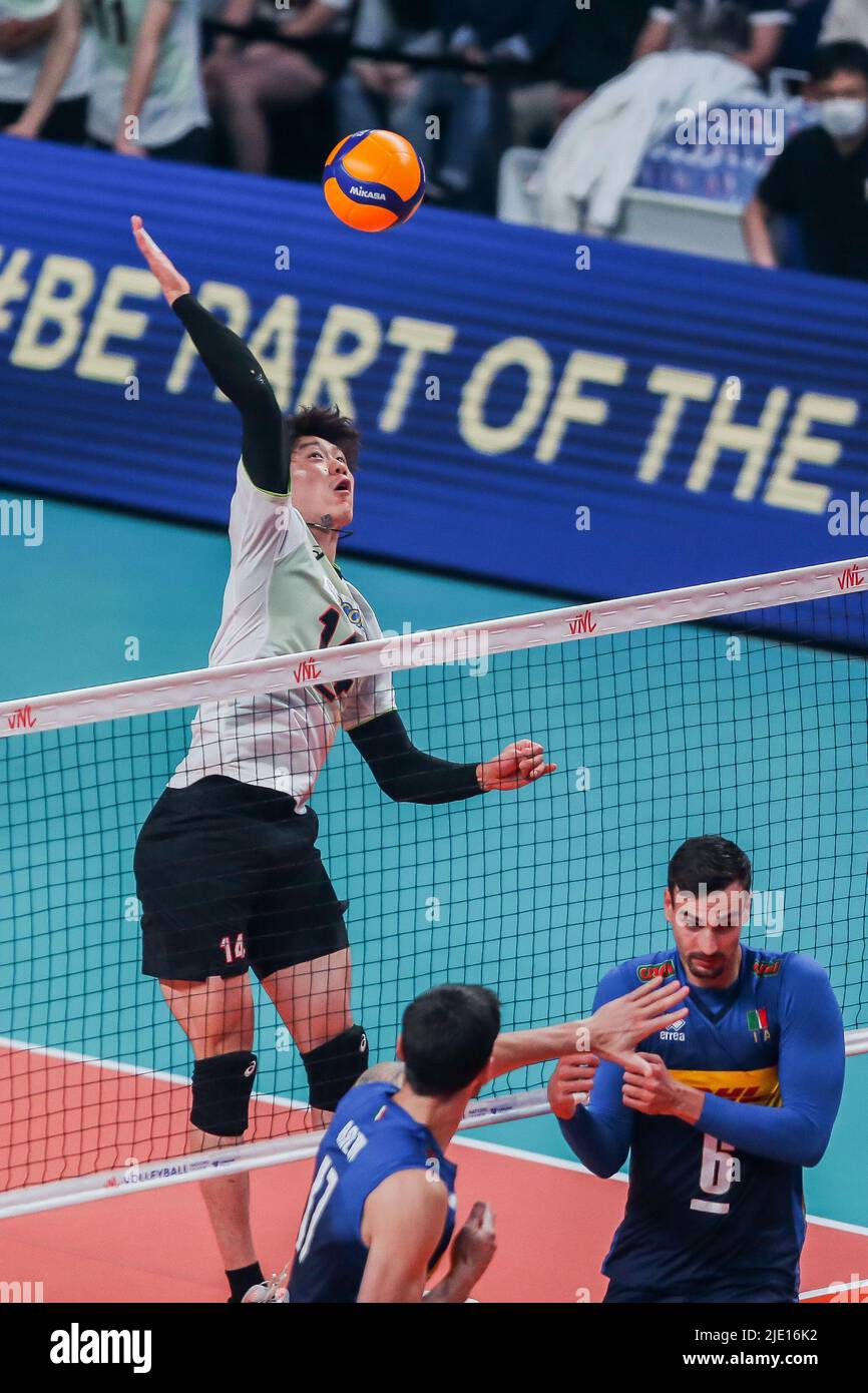 Yuki ishikawa volleyball hi-res stock photography and images - Alamy