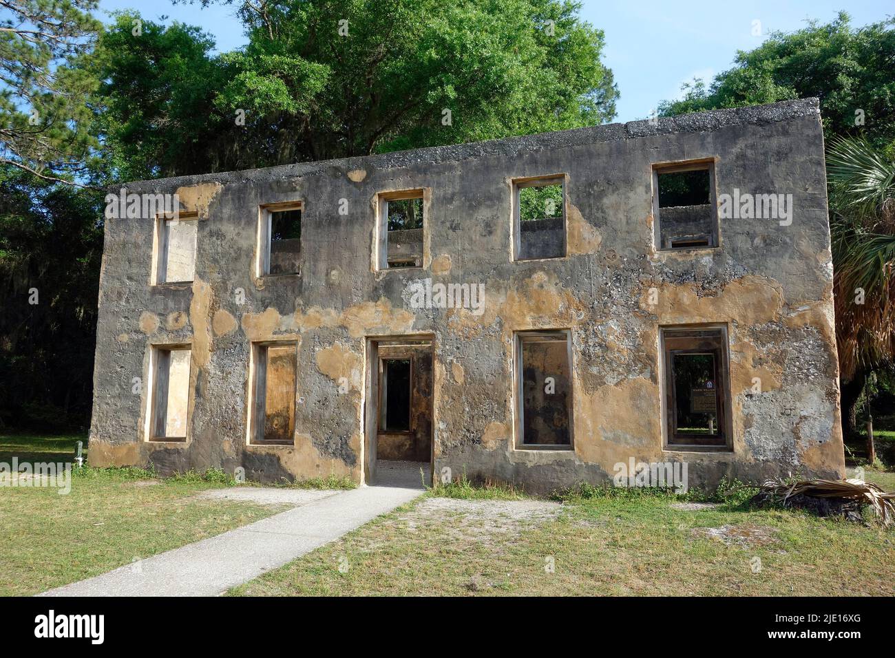 Major william horton house, jekyll island, georgia, usa Stock Photo - Alamy