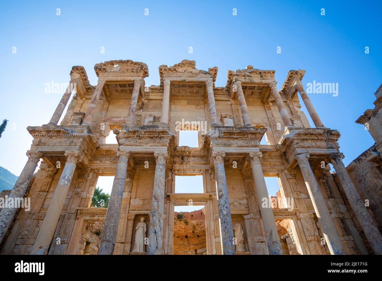Library of Celsus, Ephesus, Turkey, Asia Stock Photo - Alamy